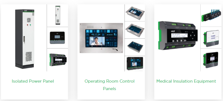 Operating Room Control Panels - ElectroTechnics-NEP